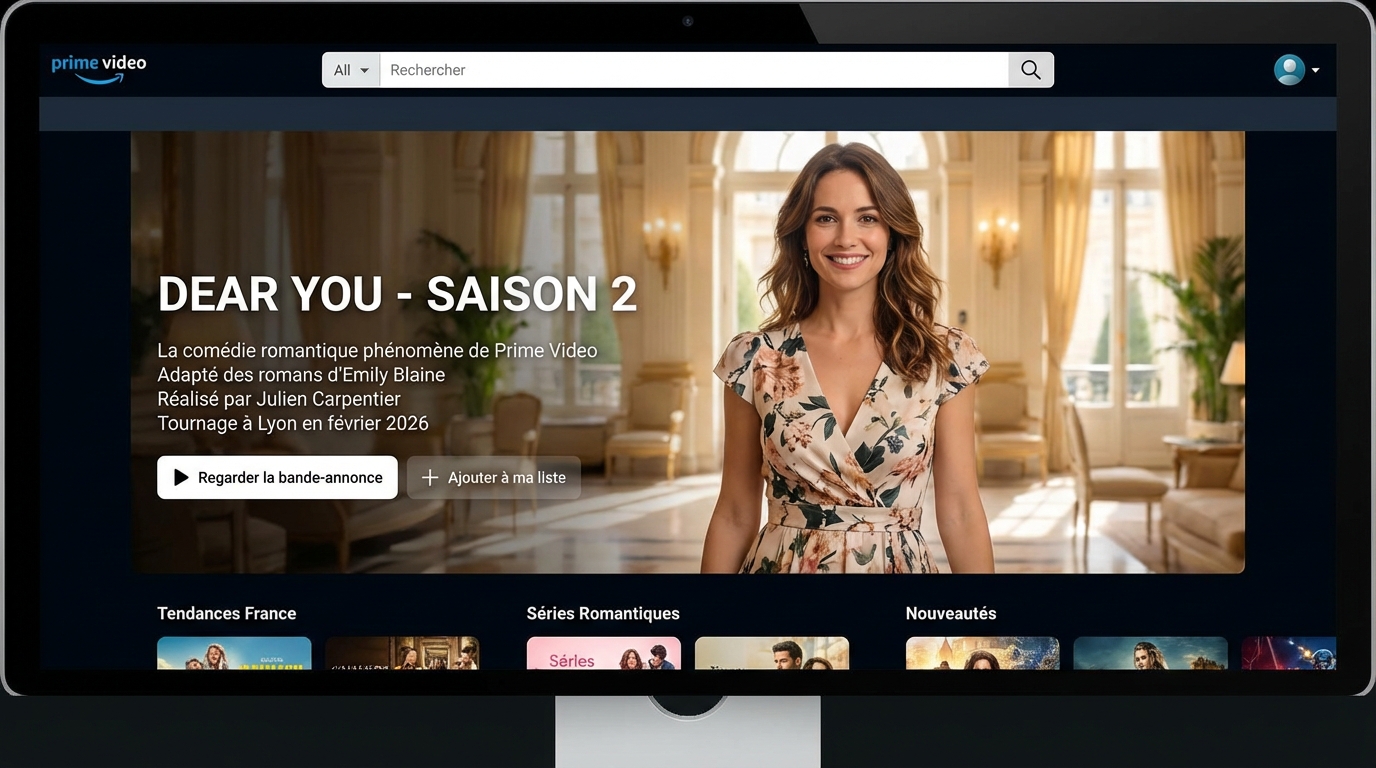 Rôle Arthur mannequin lingerie luxe pour série "Dear You" saison 2 sur ...